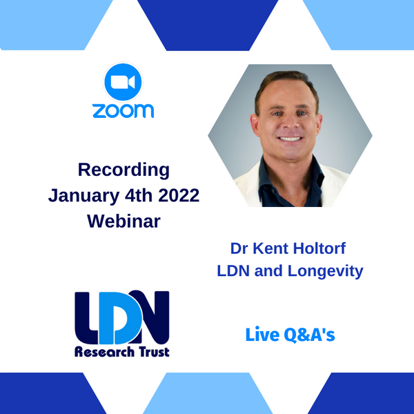 Dr Kent Holtorf – Longevity & LDN - ldnrtevents